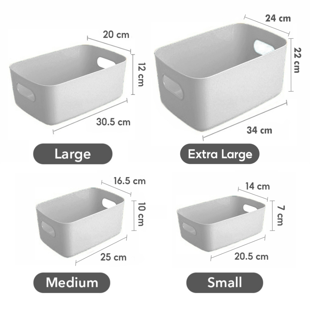 🇸🇬Koala Home🔥Stackable Storage Box Desktop Organizer Cosmetic Sundries ...