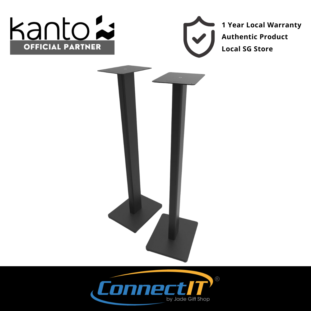 Kanto ST34 34” Universal Floor Speaker Stands for Bookshelf Speakers (1 Year Warranty) | Shopee ...