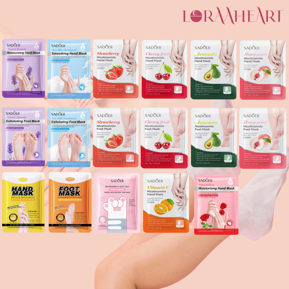 [SG] SADOER Hand Foot Exfoliating Hydrating Moisturizing Masks | Shopee ...