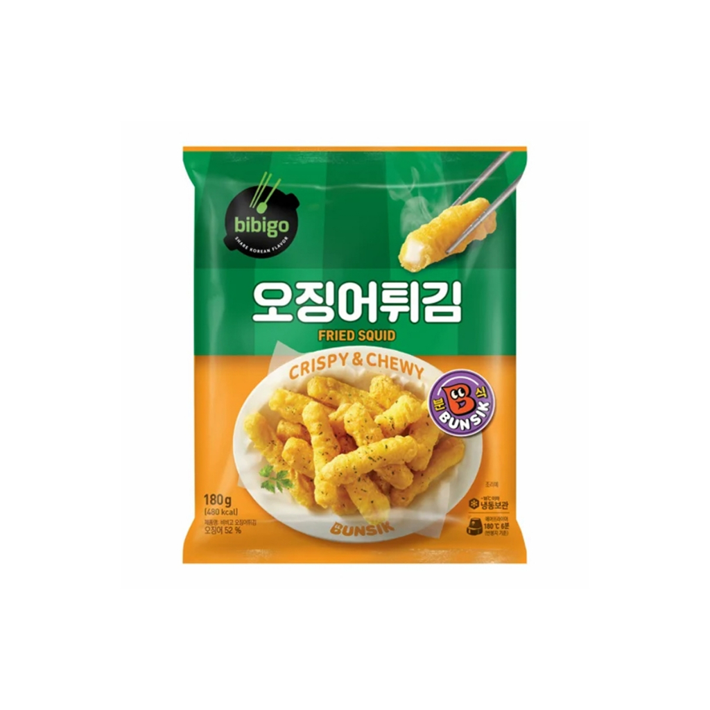[CJ] Bibigo Crispy & Chewy Fried Squid 180g/ [CJ] 비비고 오징어 튀김 180g | Shopee Singapore