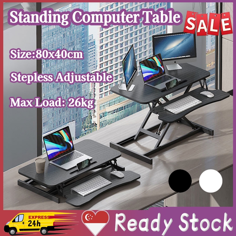 SG-Stock Standing Computer Table Adjustable Laptop Stands Foldable ...