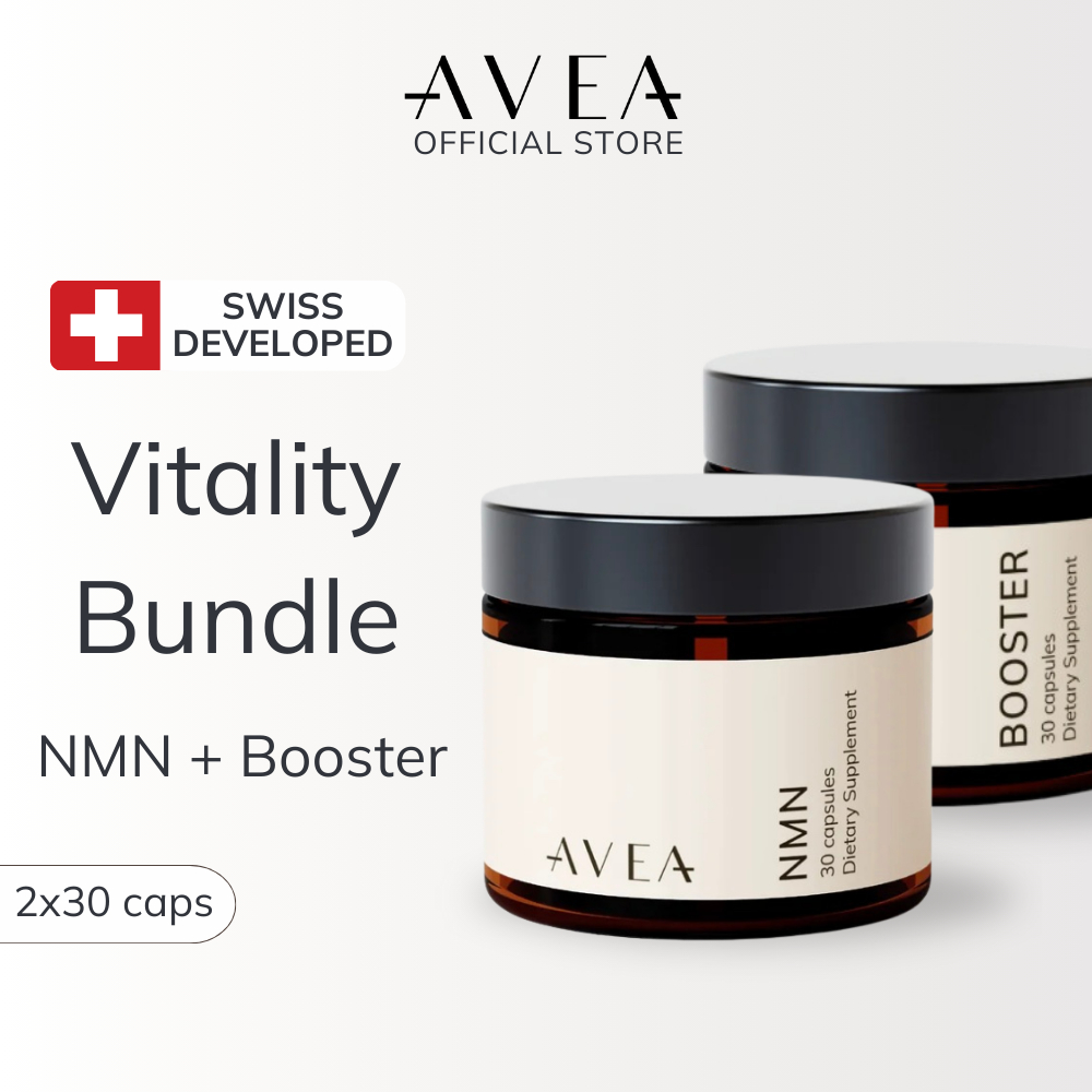 AVEA Vitality Bundle | NMN Supplement + Booster | Swiss Quality | NAD ...