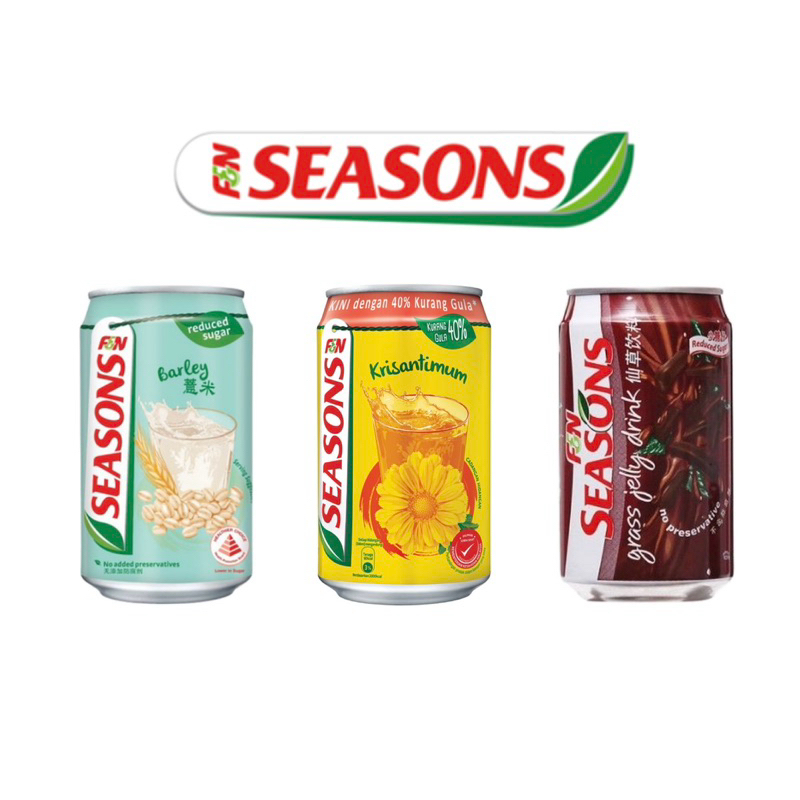 Bundle Of 24‼️ 300ml Seasons Barley / Chryanthemum /Grass Jelly Drink ...
