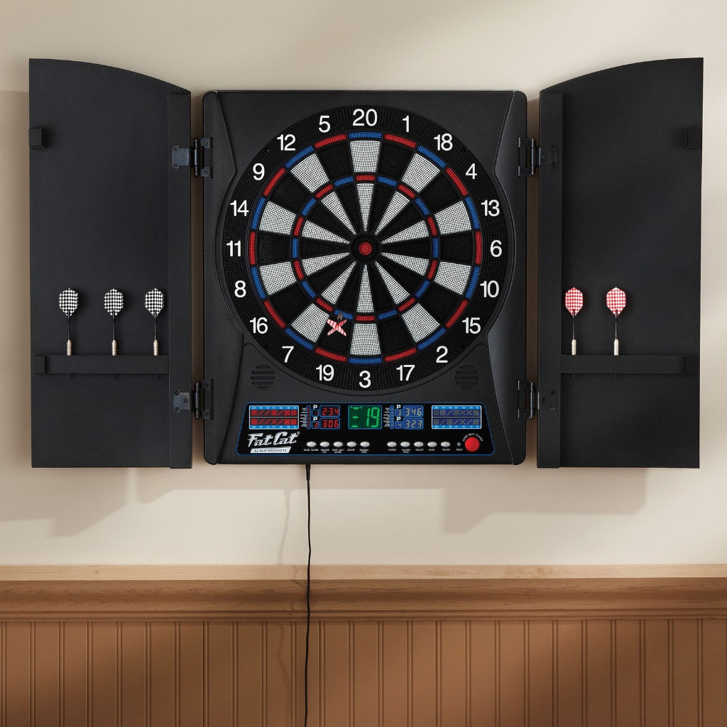 FC Pro Electronic Dartboard with Cabinet | Shopee Singapore