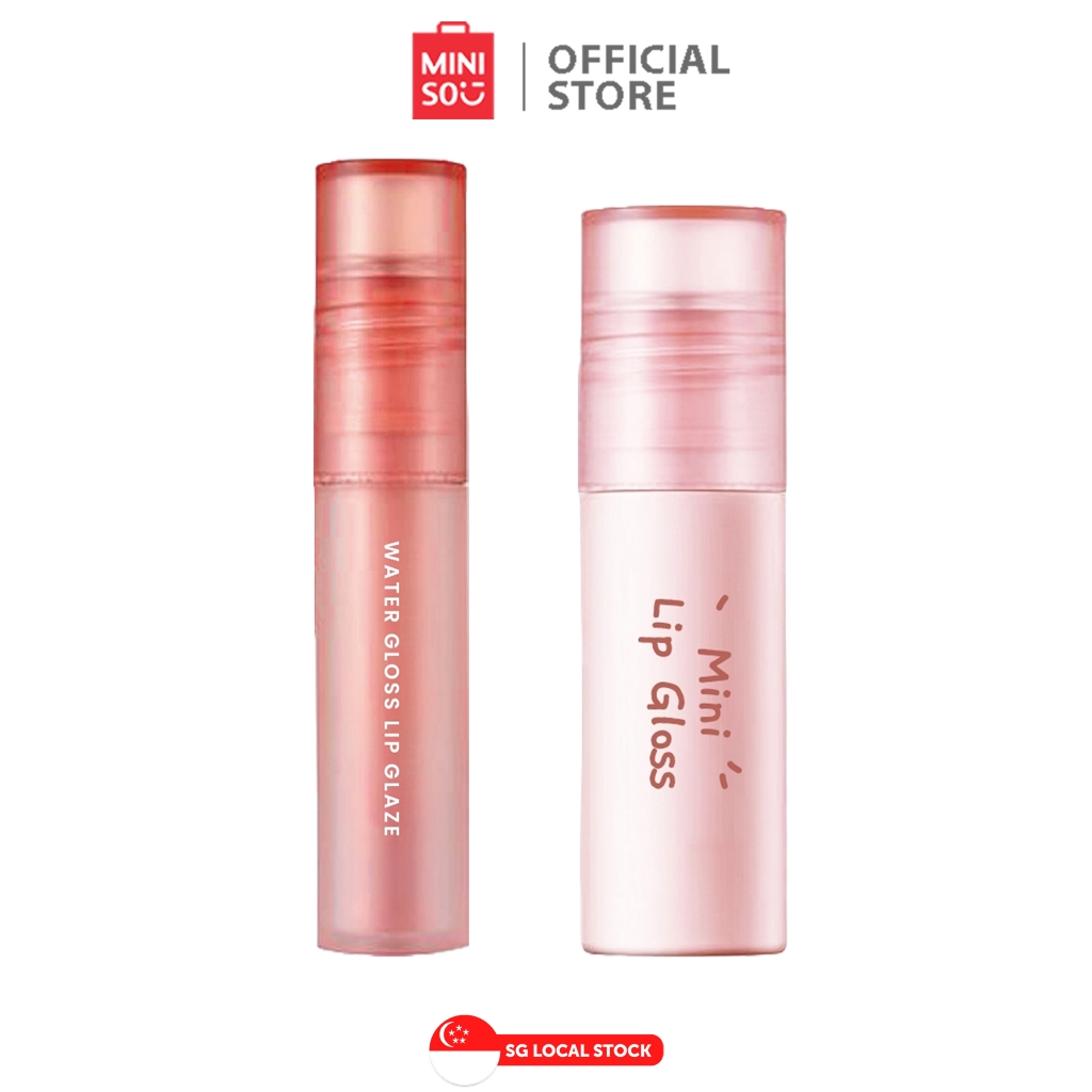 MINISO Lipstick & Lip Gloss (Glossy Lip gloss/Mini Liquid Lipstick ...