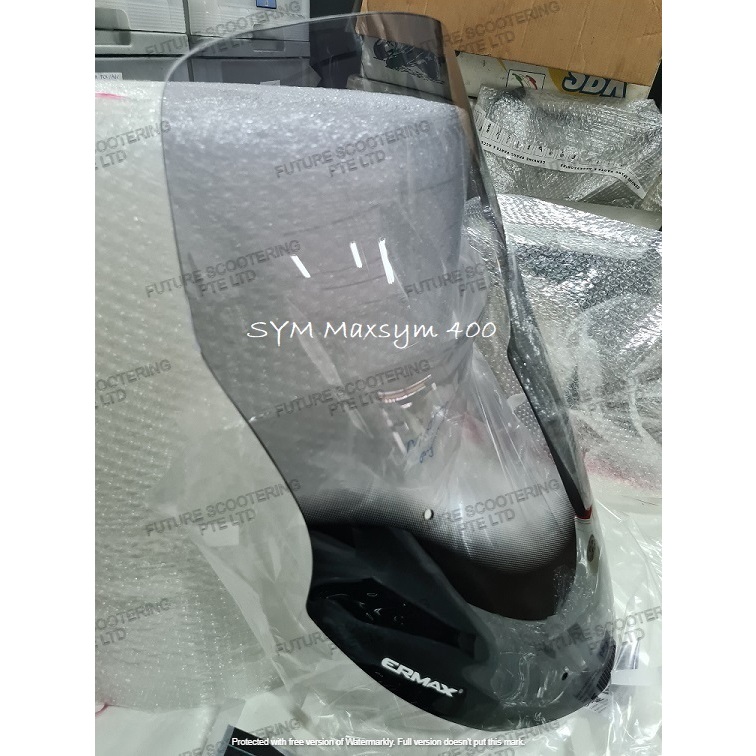 SYM Maxsym 400 Ermax Windshield / Wind shield / Windscreen / Wind ...