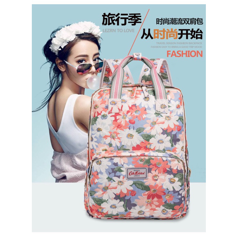 【Ready Stock in SG】Cath Kidston Backpack Versatile Student Schoolbag ...