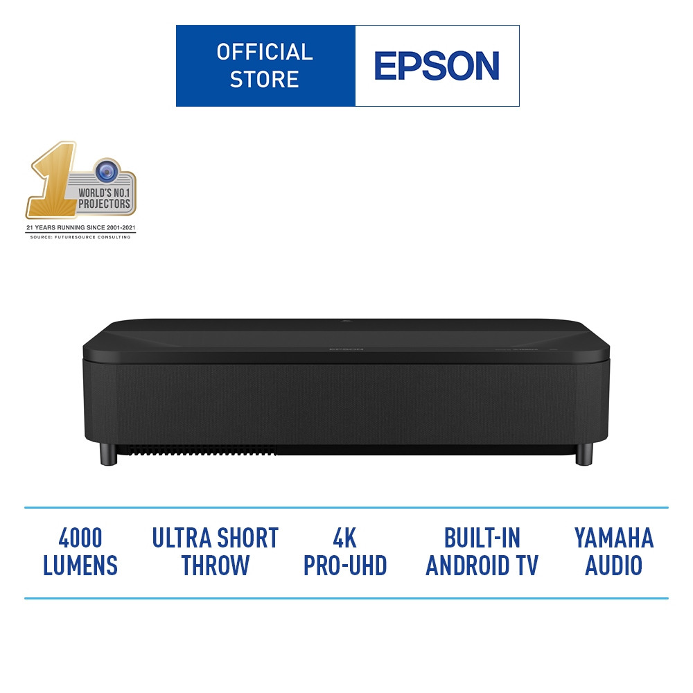 Epson EH-LS800B EpiqVision 4K Ultra Short Throw Projector (Vouchers ...