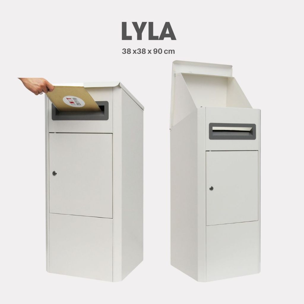 LYLA Outdoor Parcel Delivery Drop Box Letter Box HDB Corridor Office ...