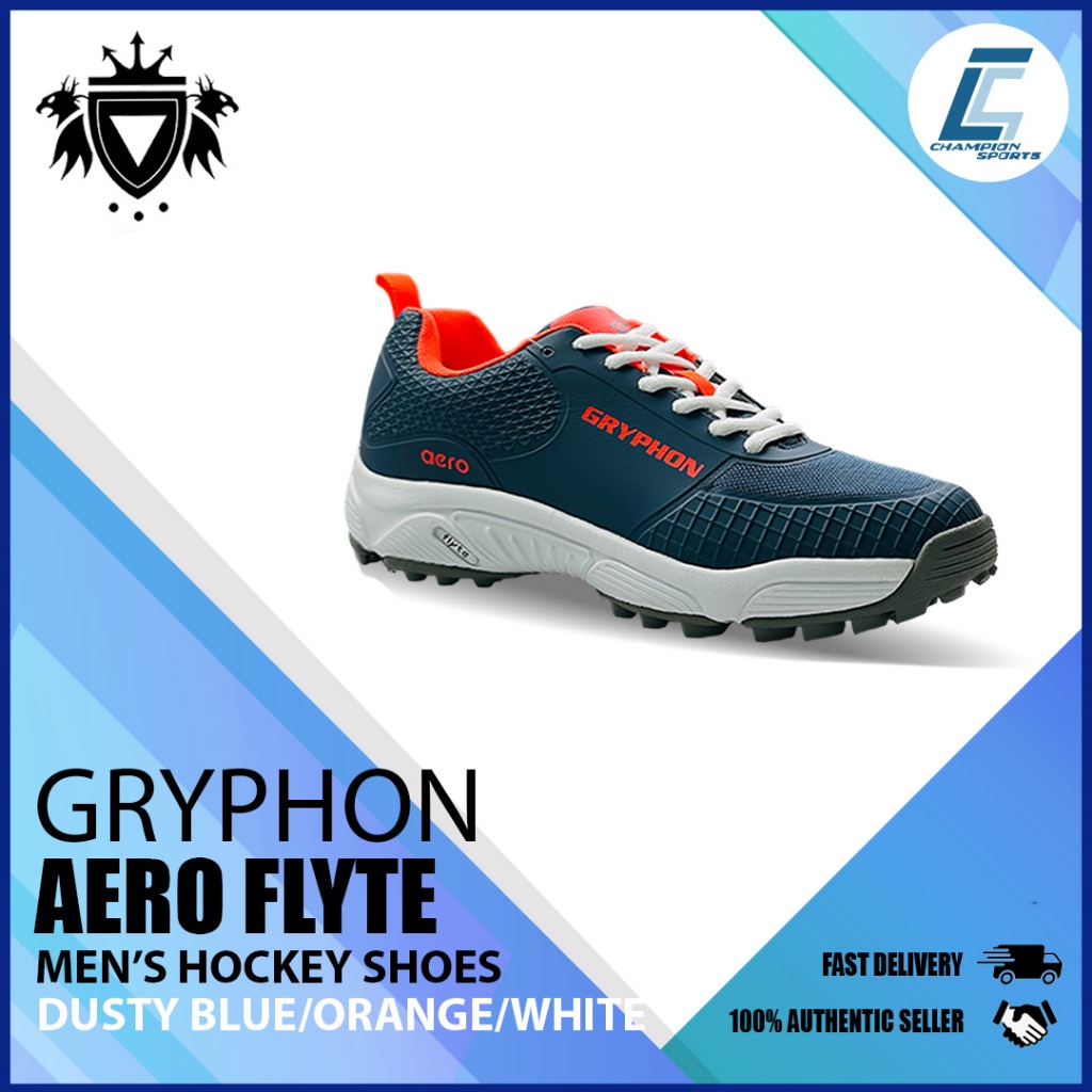 Gryphon Men's Aero Flyte Hockey Shoes (Dusty) (P RO) | Shopee Singapore