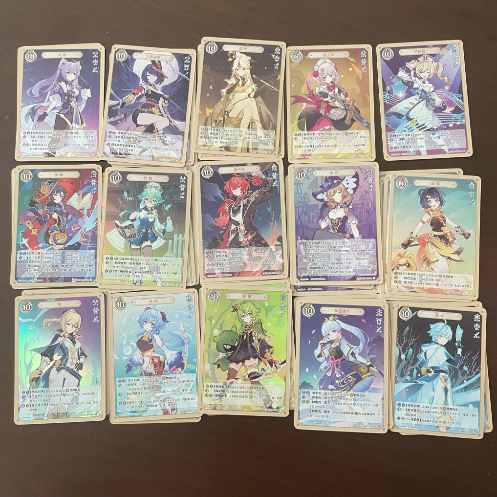 Genshin Impact TCG Character Cards (Rarity Tier 1) | Shopee Singapore