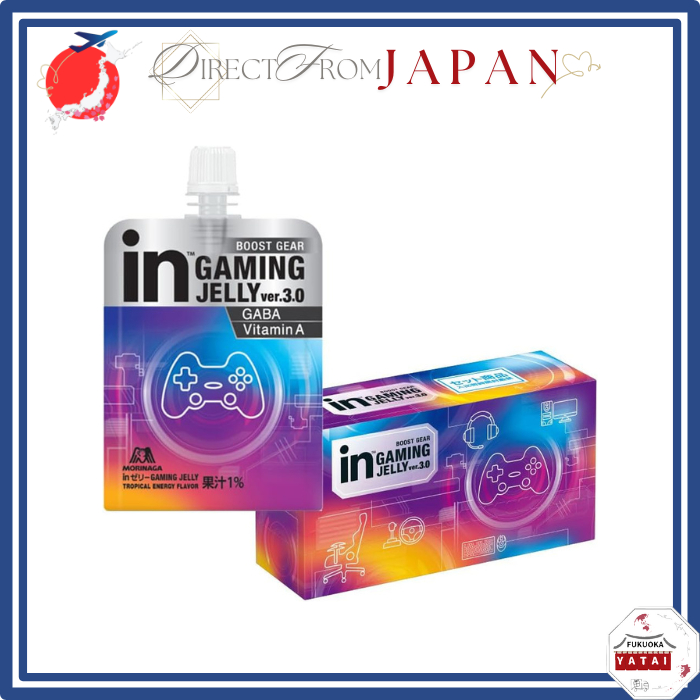 Morinaga in Jelly GAMING JELLY Tropical Energy Flavor (180g × 6 packs ...
