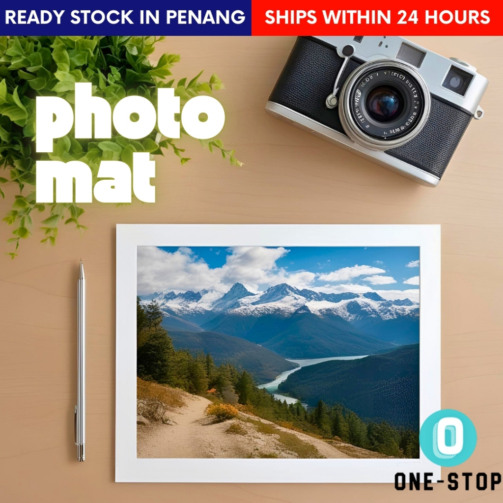 [𝐈𝐭𝐳𝐳 𝐌𝐲 𝐂𝐡𝐨𝐢𝐜𝐞] White Mat for Photo Frame 4R 6R 8R A4 | Cardboard ...