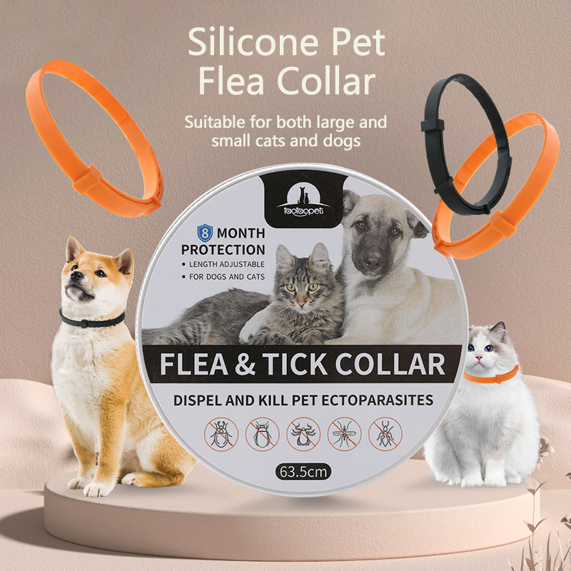 Pet Cat Dog Anti Flea Tick Collar Mosquito Insect Adjustable Deworming ...