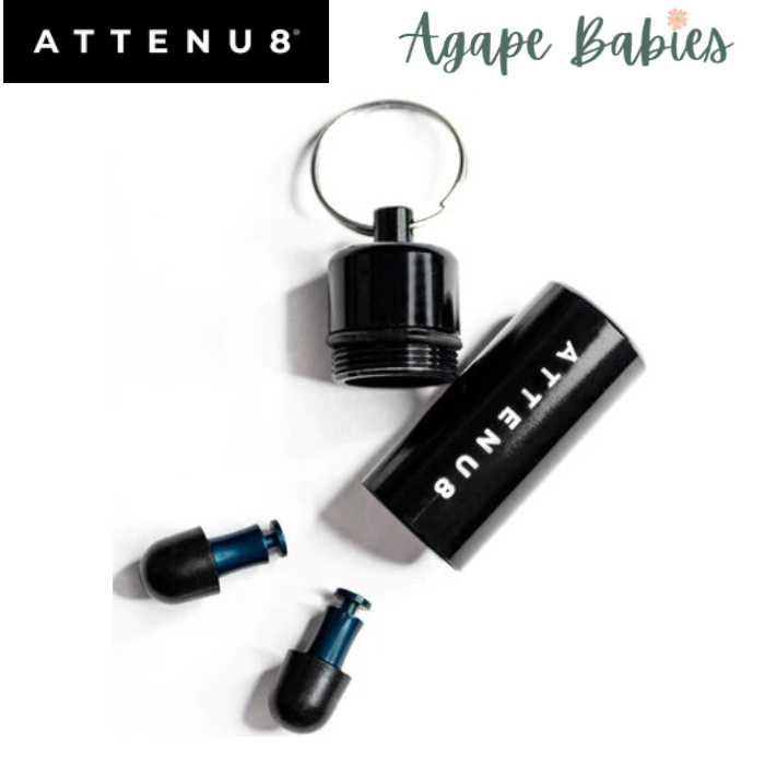 ATTENU8 Ear plugs - Midnight Blue (With Metal Capsule) | Shopee Singapore