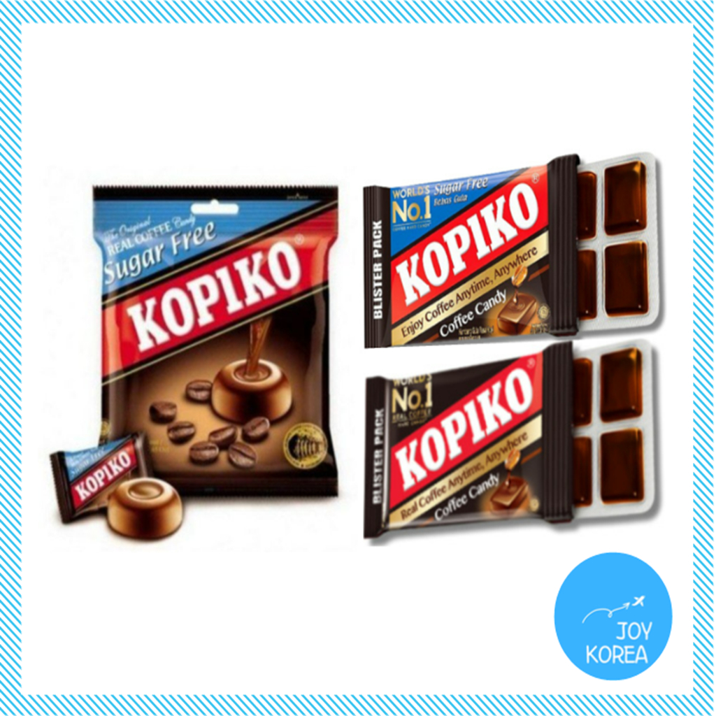 [Kopiko] Sugar Free Coffee Candy Blister Pack (8pcs × 1pack) / Sugar ...