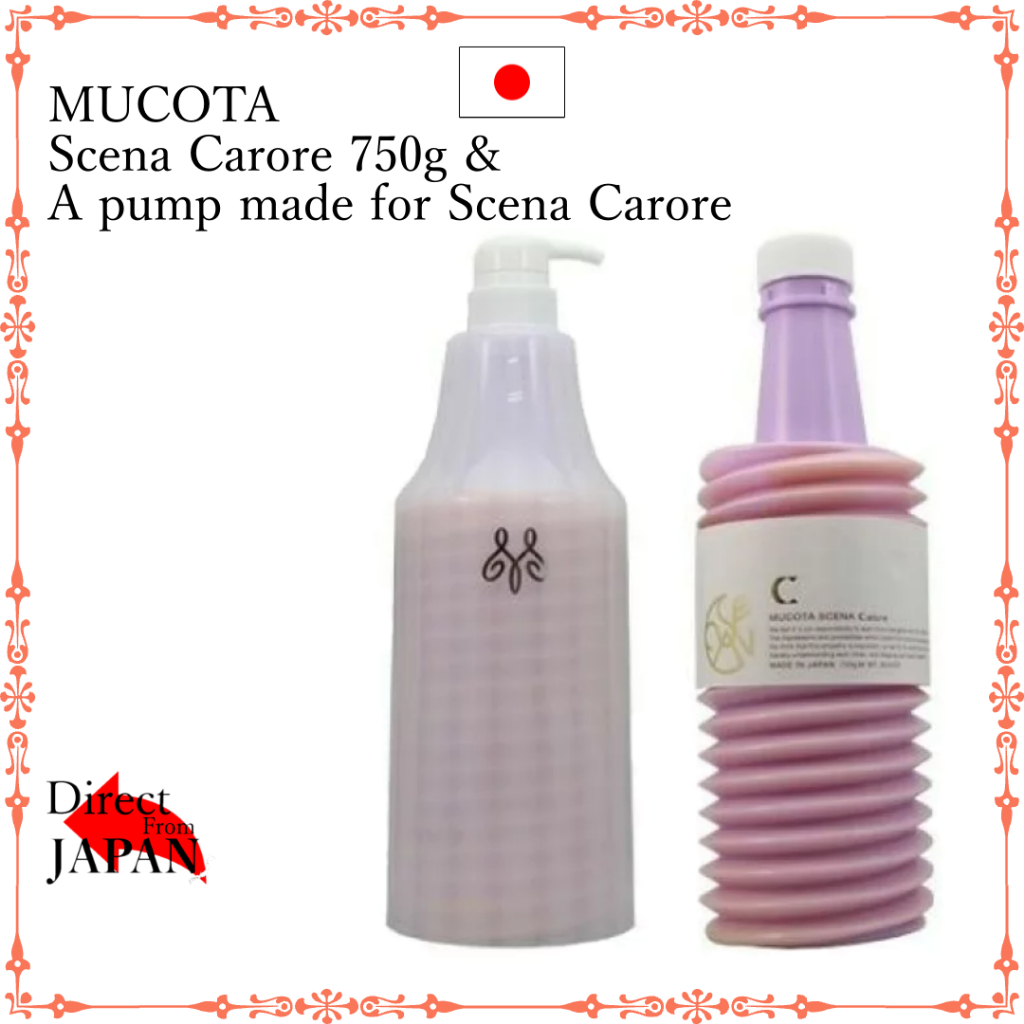 MUCOTA Scena Carore 750g & A Bottle made for Scena Carore Clinic series ...