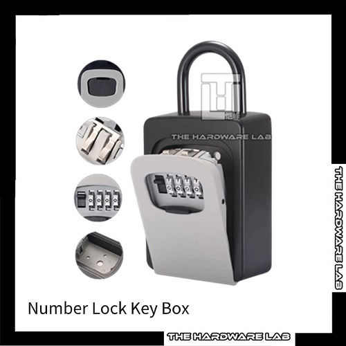 {The Hardware Lab}Number Lock Key Box | Shopee Singapore