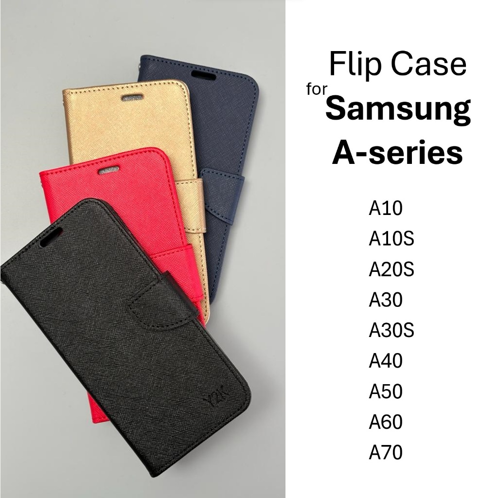 FLIP CASE for Samsung A-Series [Pouch for Galaxy A10, A10S, A20S, A30 ...