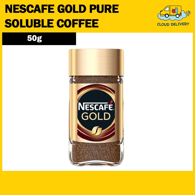 Nescafe Gold Pure Soluble Coffee 50g | Shopee Singapore