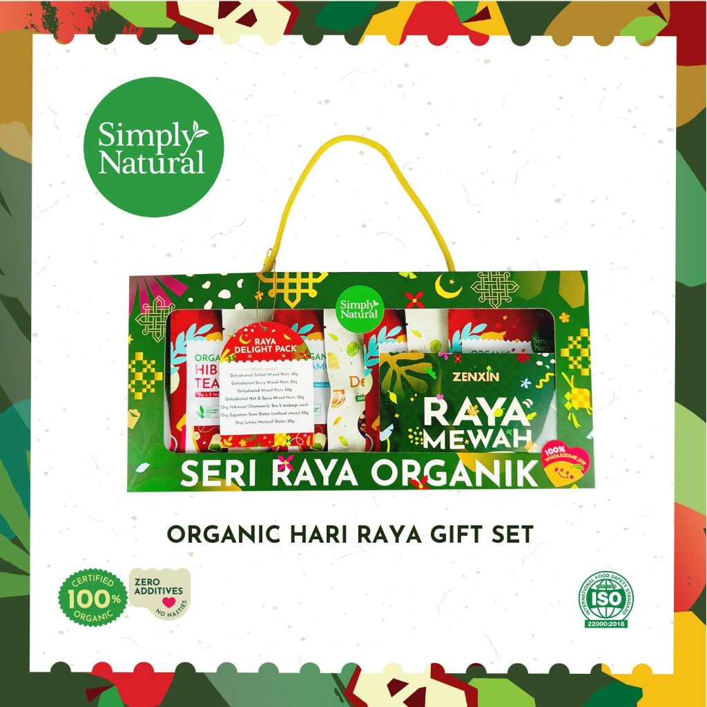Simply Natural Organic Hari Raya Glow Gift Set | Hari Raya Gift Set ...