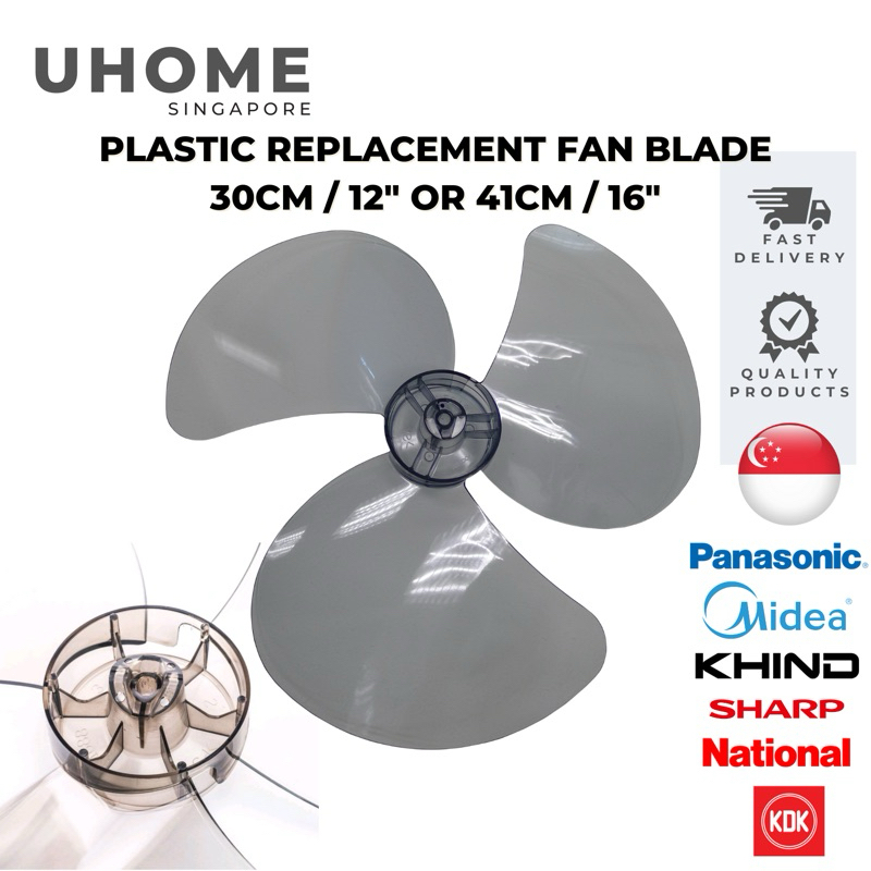 Universal Multi Fan Brand 12" / 16" Blade Replacement For Stand Fan ...
