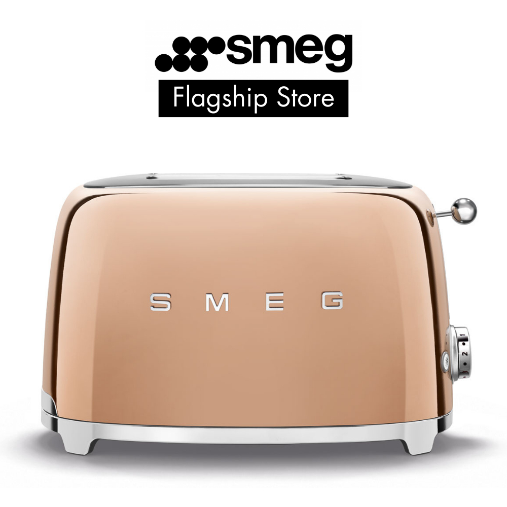 SMEG 2 Slice Toaster - Available in 2 Chrome Colours, 50's Retro Style ...