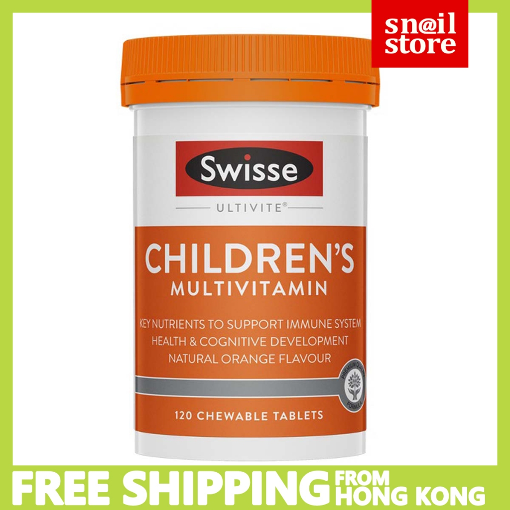 Swisse Children's Multivitamin Chewable Tablets 120 tablets （EXP 11/ ...
