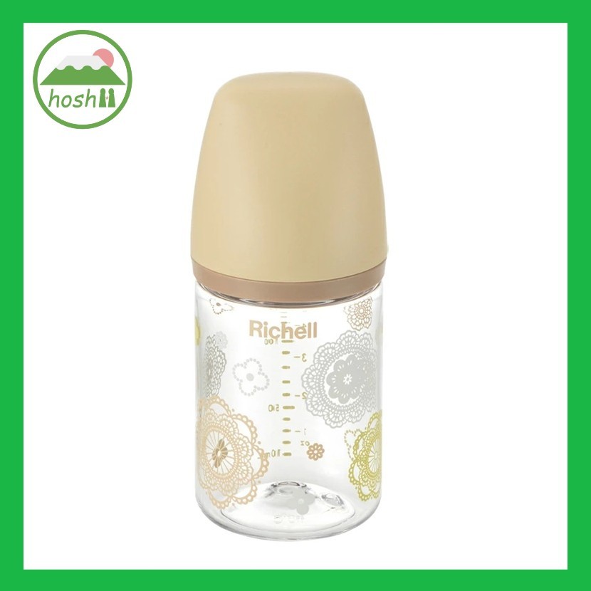 Richell Going out milk bottle Newborn to 3 months old 160ml | Shopee ...