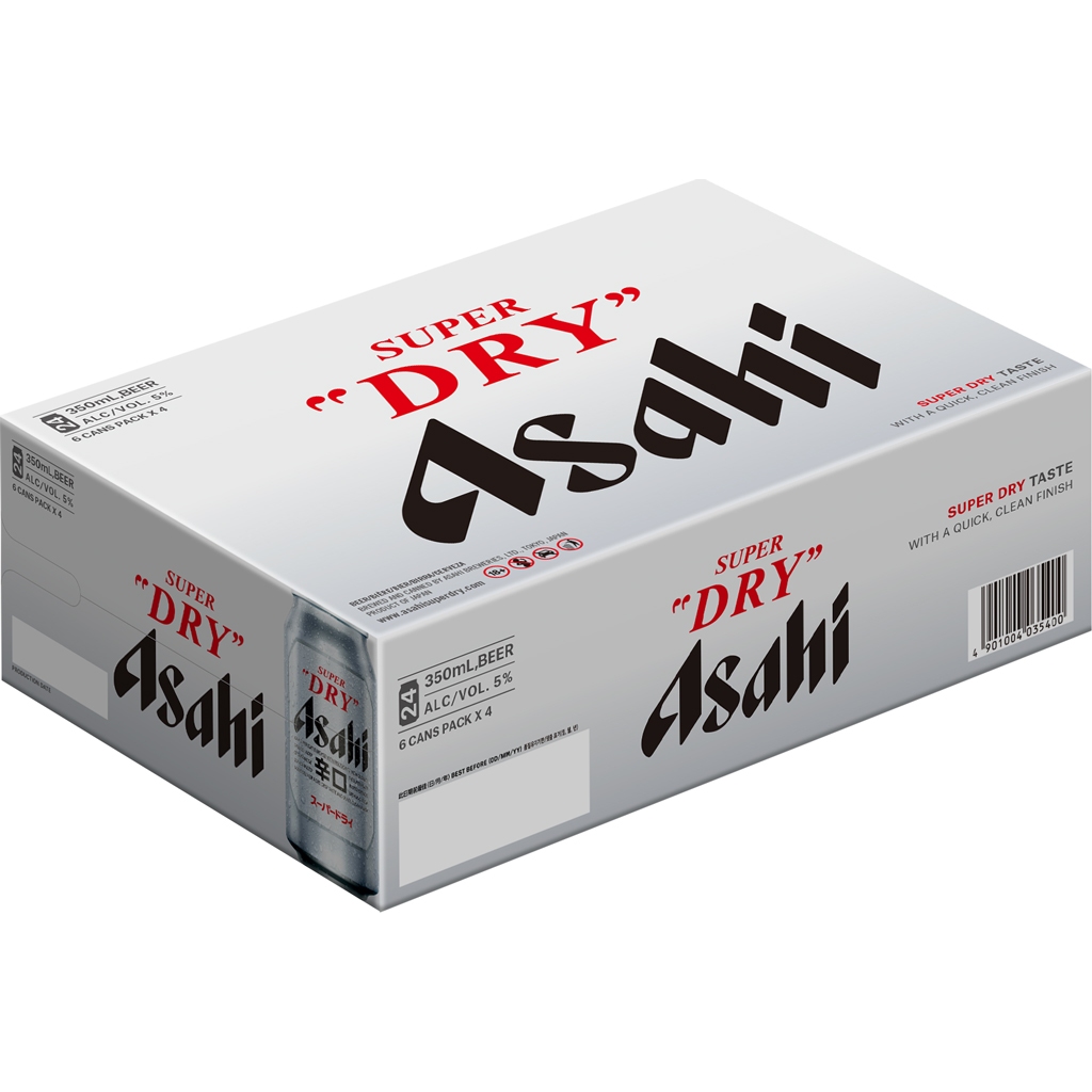 [1 Carton] Asahi Super Dry Beer Can (24x350ml) | Shopee Singapore