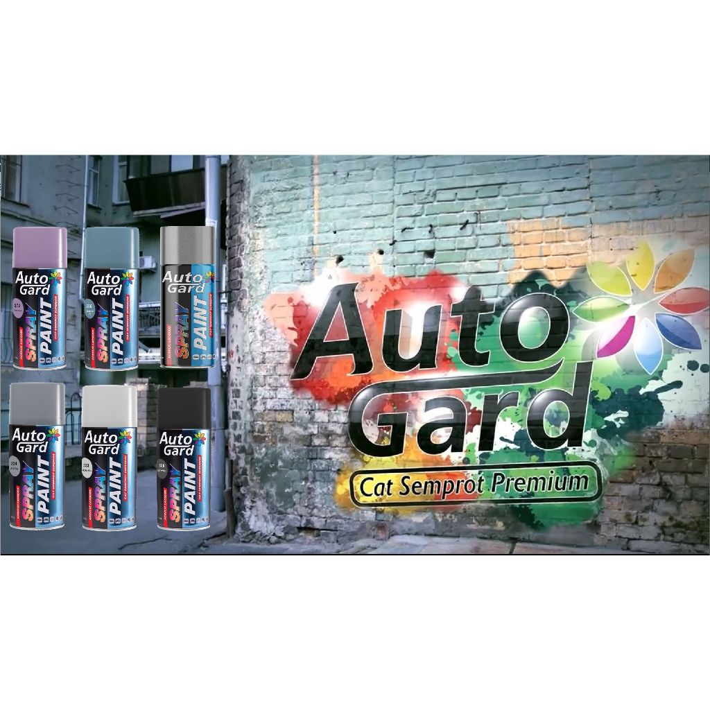 Spray Paint - Grey Colour 300ML by AutoGard Automotive Performance ...
