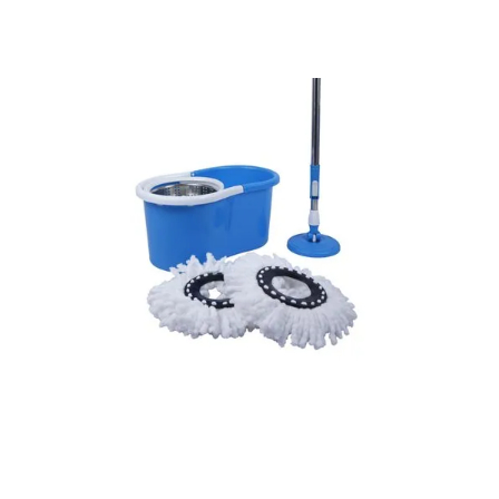 👍CHEAPEST!👍 360° Easy Spin Mop Set – Push & Pull, Stainless Steel ...