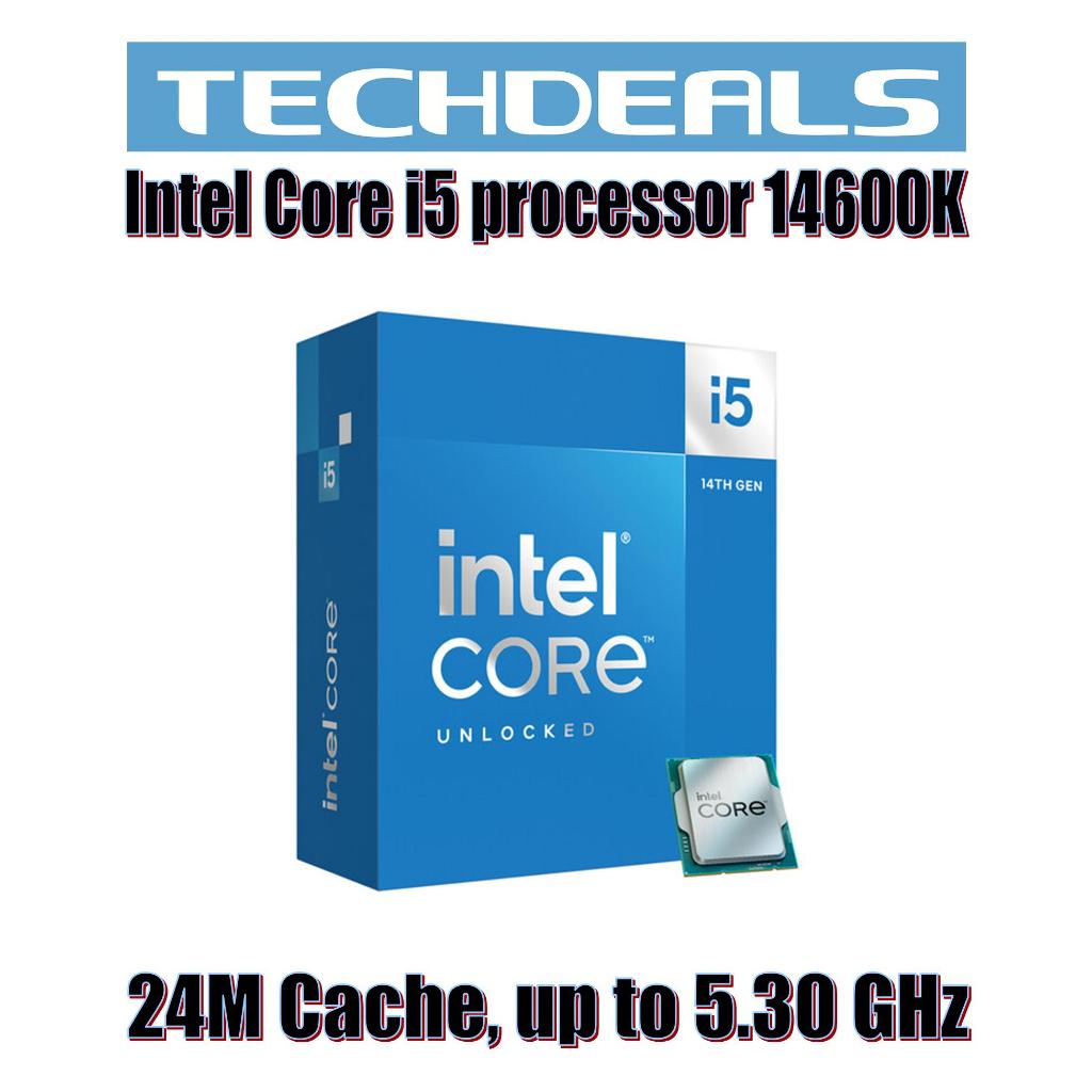 Intel Core i5 processor 14600K 24M Cache, up to 5.30 GHz | Shopee Singapore