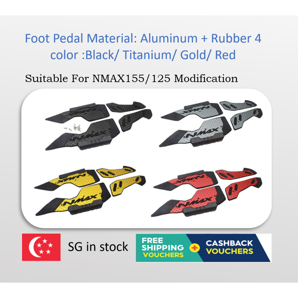 Yamaha nmax v2 floor board (2020-2021) | Shopee Singapore
