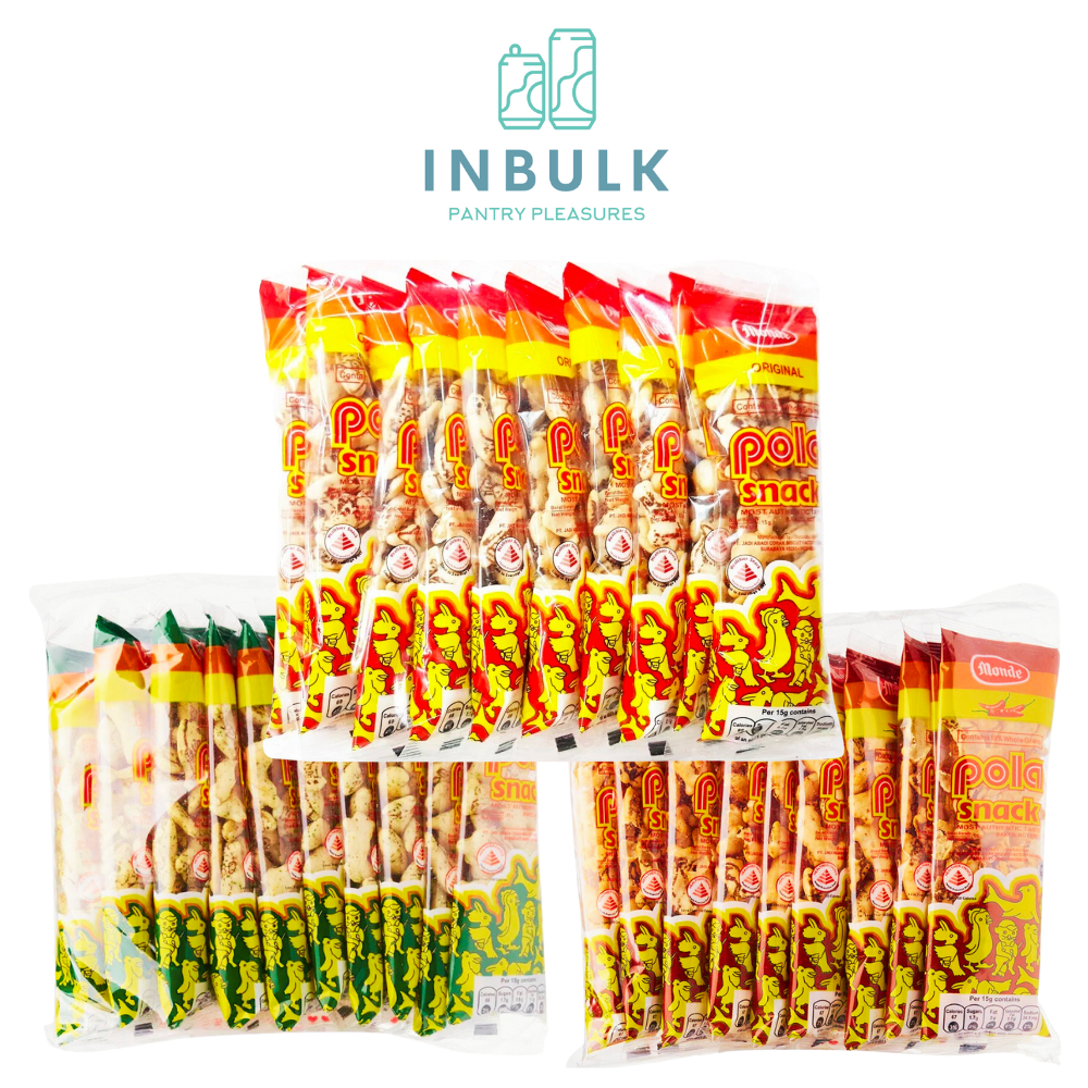 Pola Snack Cracker (15g x 10 Small Packs) (Original/Seaweed/Spicy ...