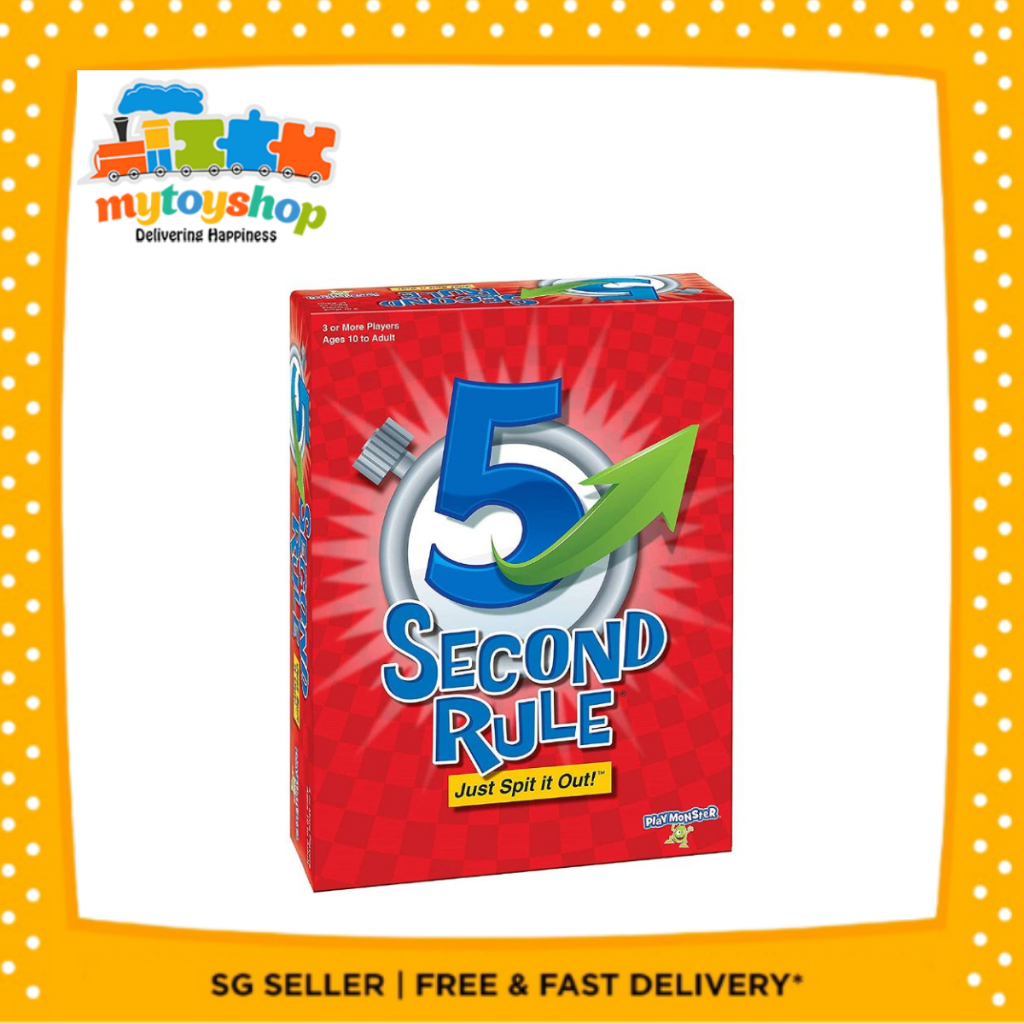 5 Second Rule Board Game | Shopee Singapore