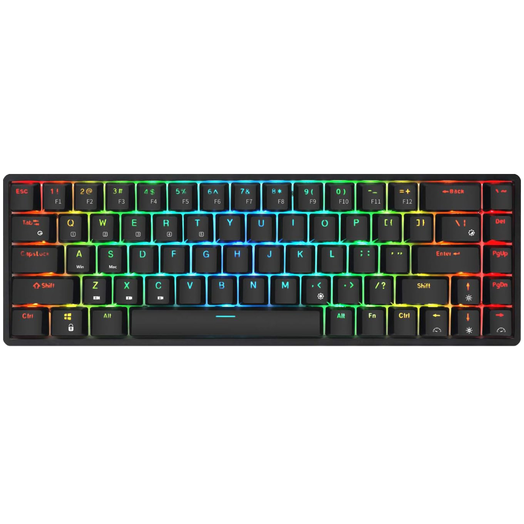 【SG】Royal Kludge RK68 G68 65% Bluetooth Wireless Mechanical Gaming ...