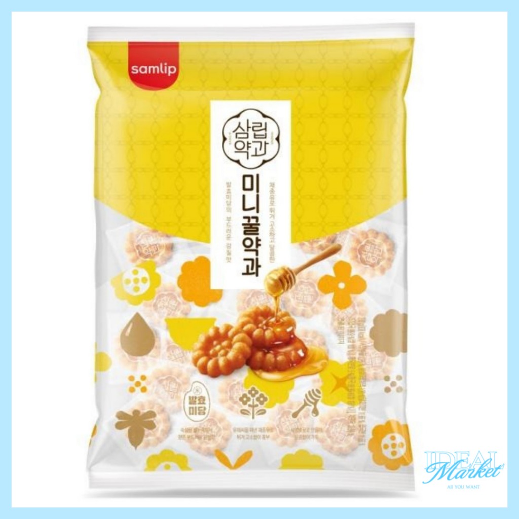 [Samlip] Mini Honey Yakgwa 500g / 1Kg Korean Traditional Snack | Shopee ...