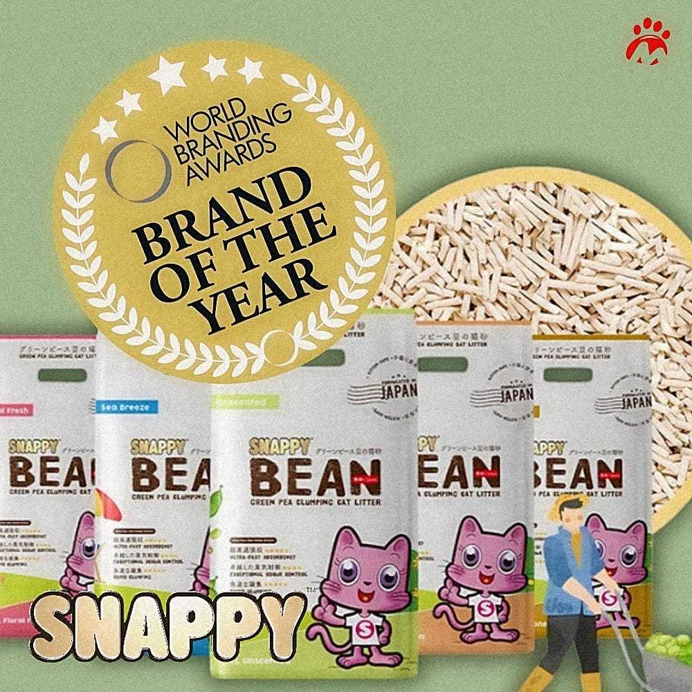 Snappy Bean Green Pea Cat Litter 7L (6 packs) | Shopee Singapore