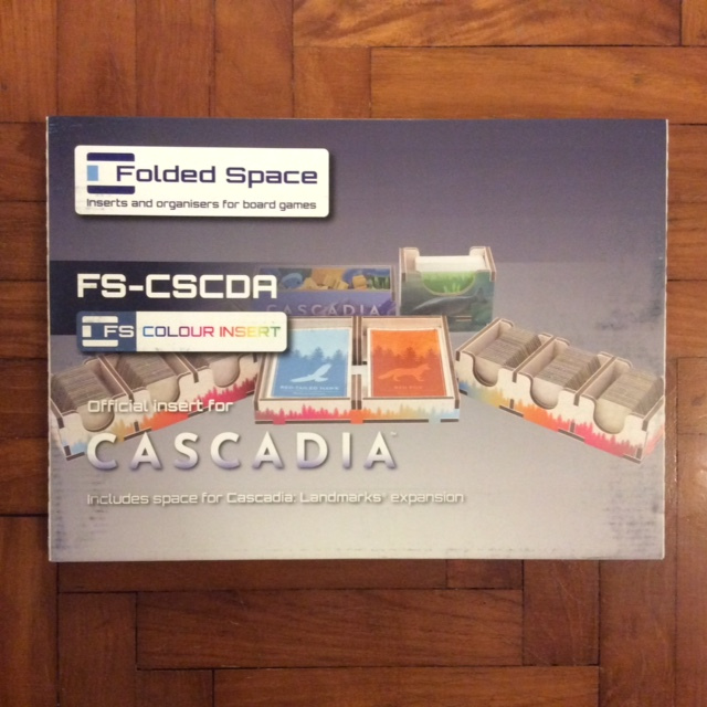 Folded Space Cascadia + Cascadia Landmarks Color Box Insert (GUARANTEED GENUINE, $5 off for Self ...