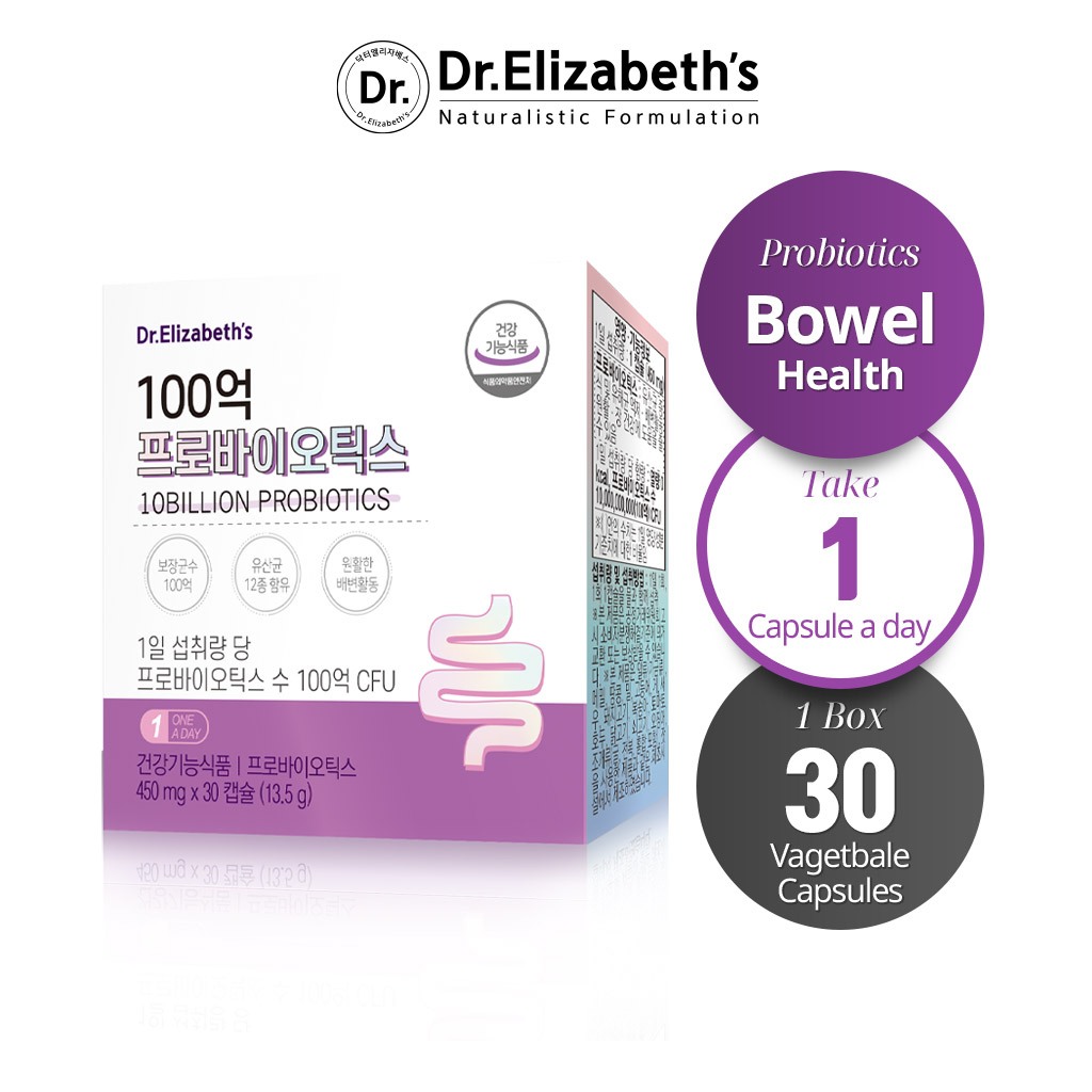 Dr. Elizabeth's 10 Billion Probiotics 30 capsules | Shopee Singapore