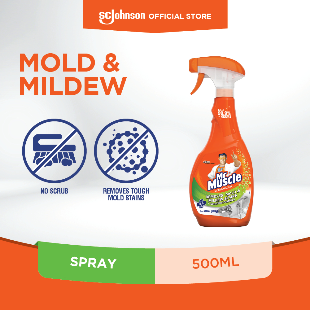 Mr. Muscle Mold & Mildew Cleaner/ Killer (500ml) | Shopee Singapore
