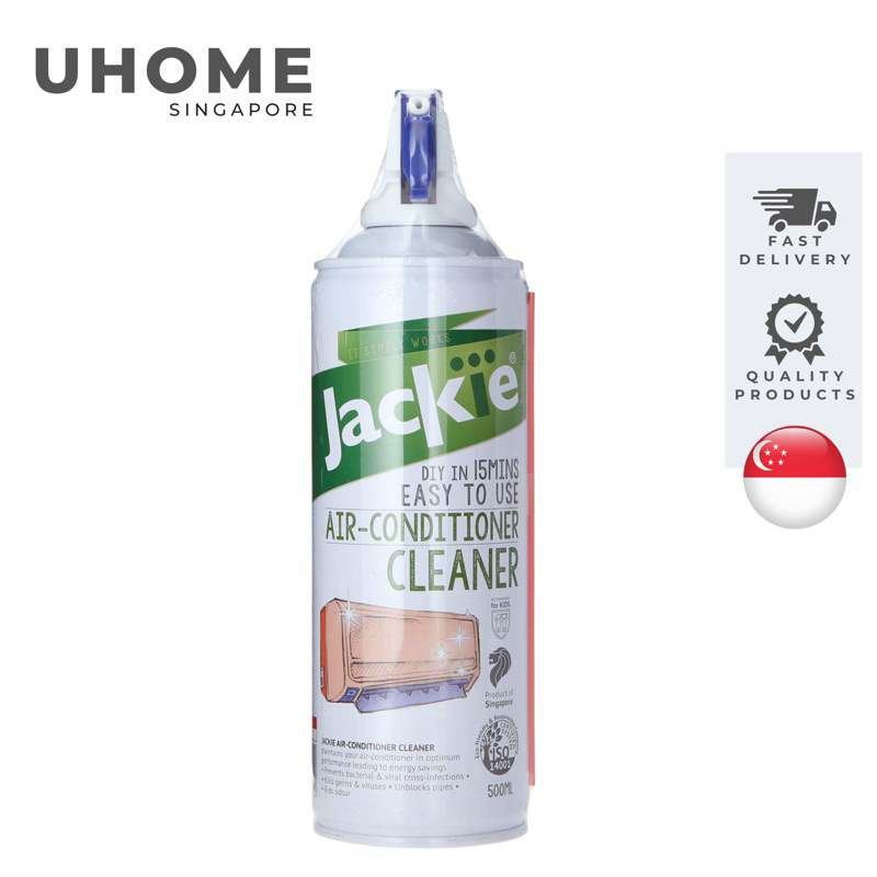 JACKIE Aircon Cleaner Air-conditioner Cleaner 500ML | Shopee Singapore