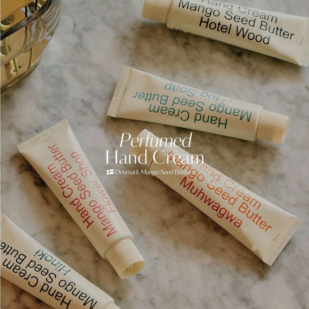 HETRAS Mango Seed Butter Perfume Hand Cream Moisturizing Non-Sticky ...