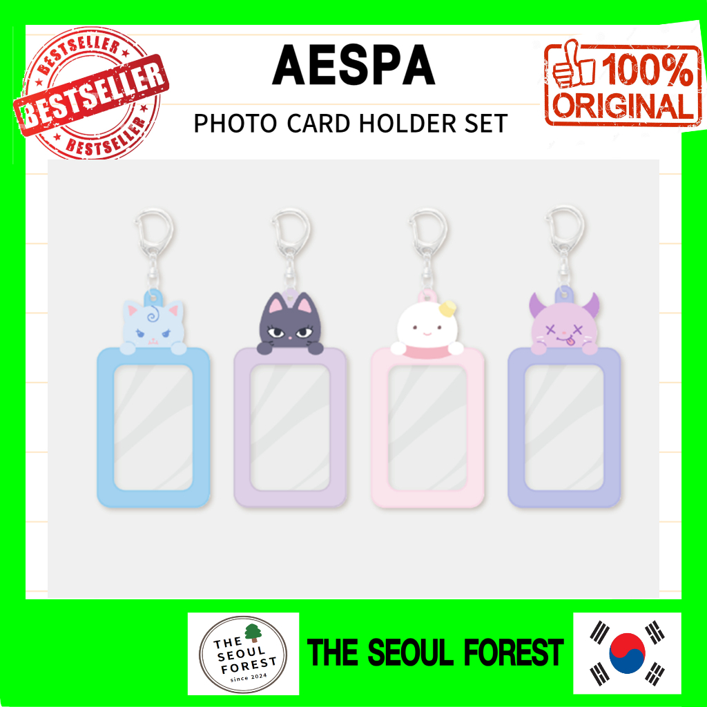 [KPOP-UP] AESPA PHOTO CARD HOLDER SET - aespa WEEK – DRAMA CITY from ...