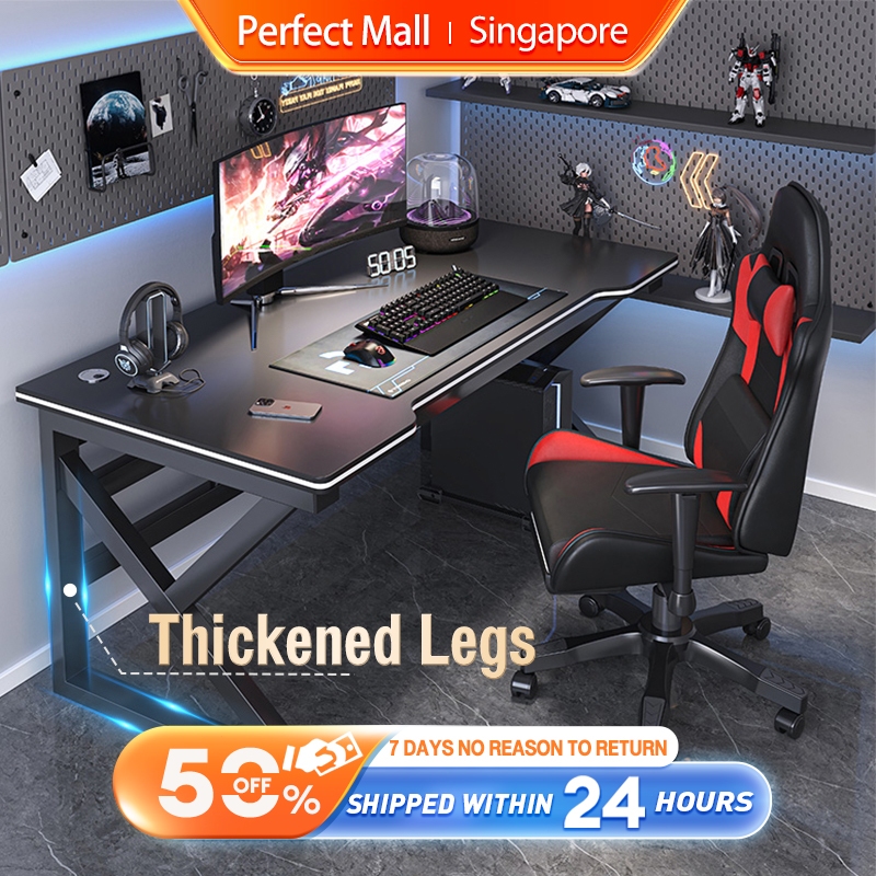 Ergonomic Computer Desk Modern Home Desk Student Learning Writing Desk ...