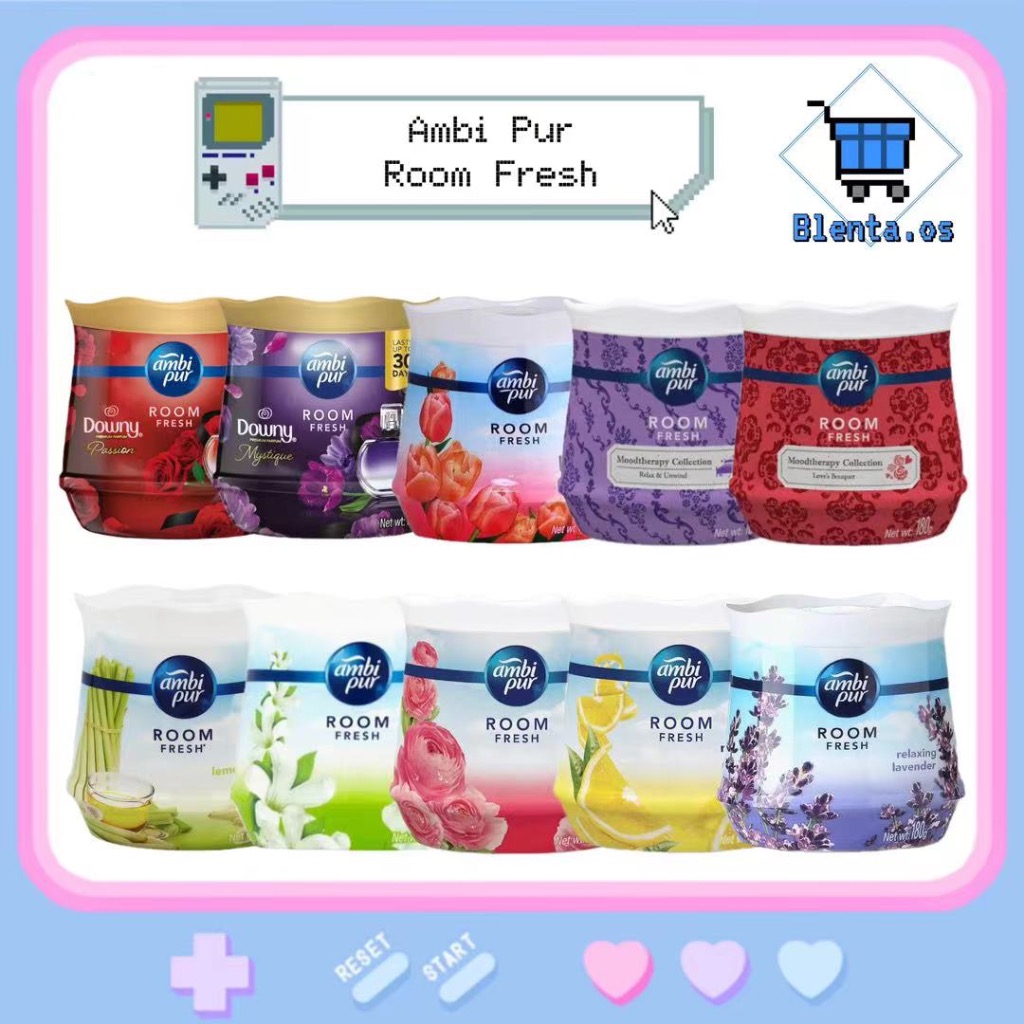 Ambi Pur Downy Room Fresh Gel Air Refreshing Lavender/Lemon/Rose ...