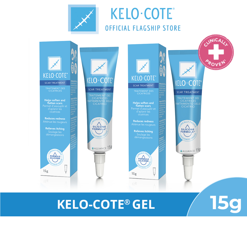 KELO-COTE® Advanced Formula Silicone Scar Gel 15g | Scar Treatment for ...