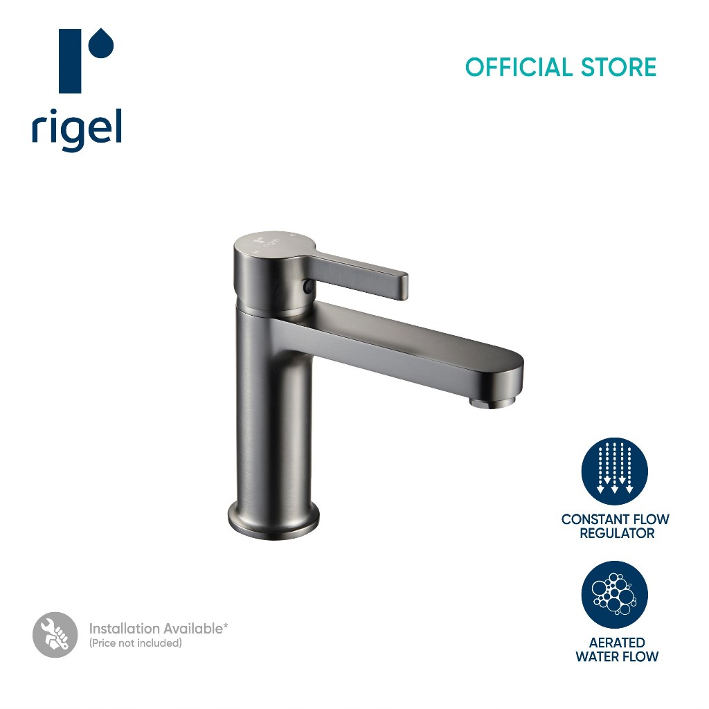 RIGEL Basin Mixer Tap MXB8110 (CHROME) / MXB8110 (GUN) | Shopee Singapore