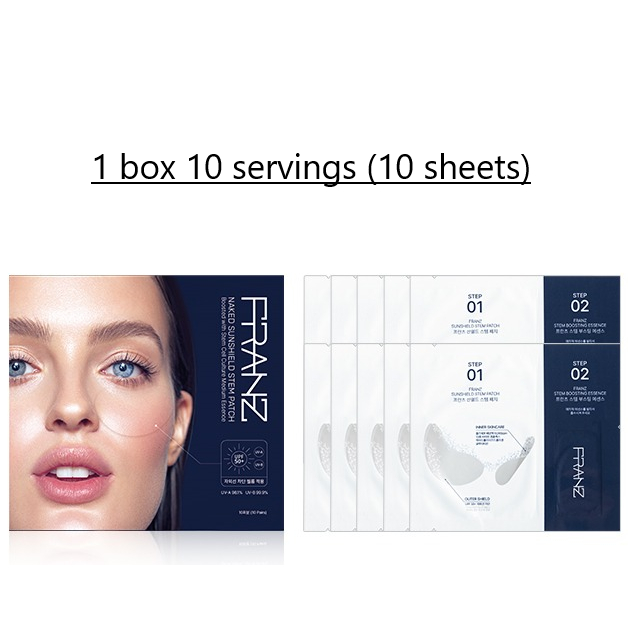 (Ready to Ship) [FRANZ] Naked Sunshield Peptide Transparent Golf Patch ...